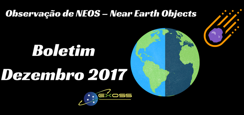 Observação de NEOS – Near Earth Objects – Boletim dezembro 2017 – EXOSS ...